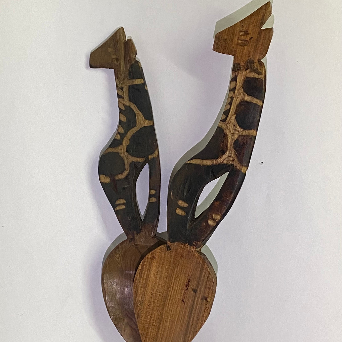 Wooden Handmade Giraffe Handle Spoons – Africas Finest