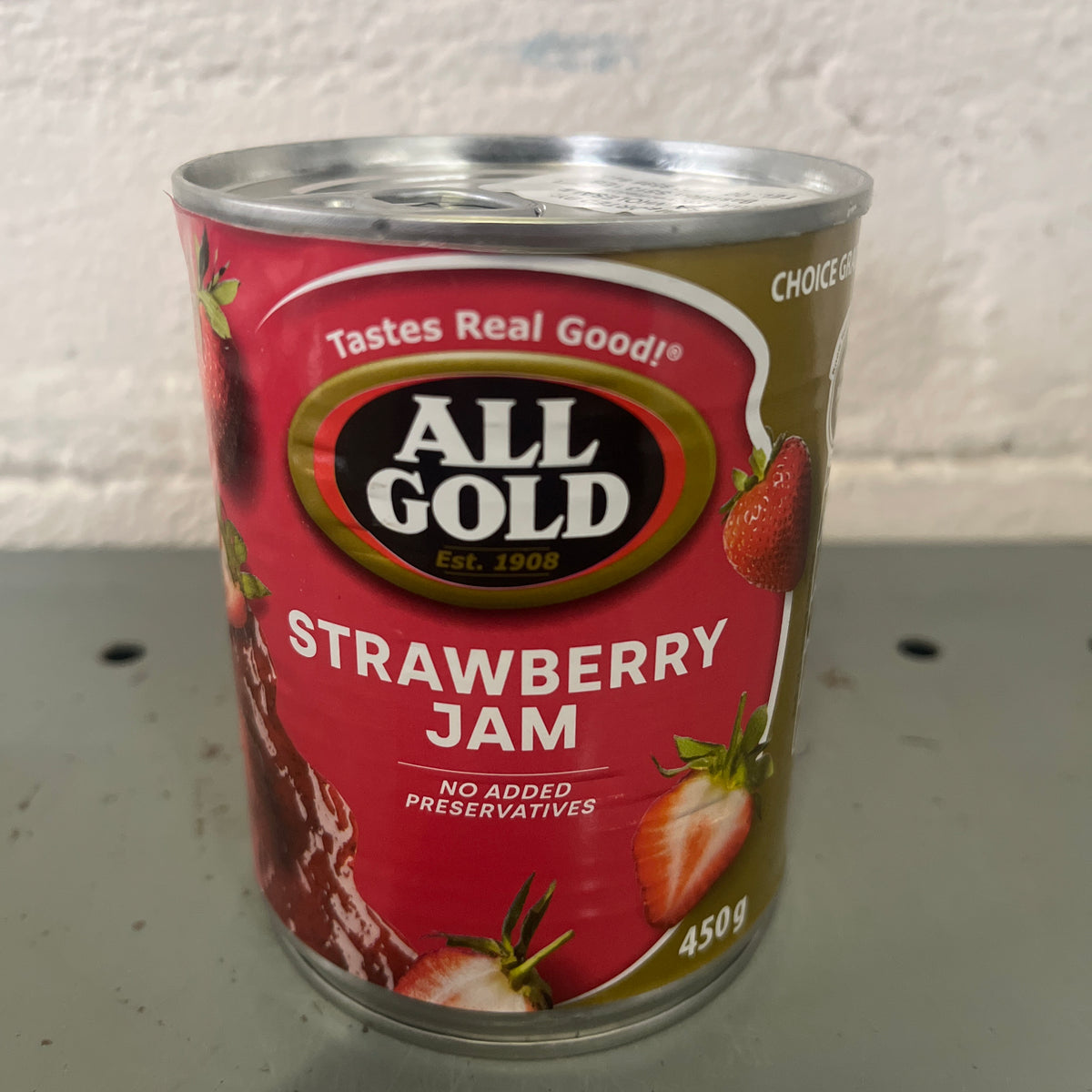 All Gold Strawberry Jam 450g Can – Africas Finest