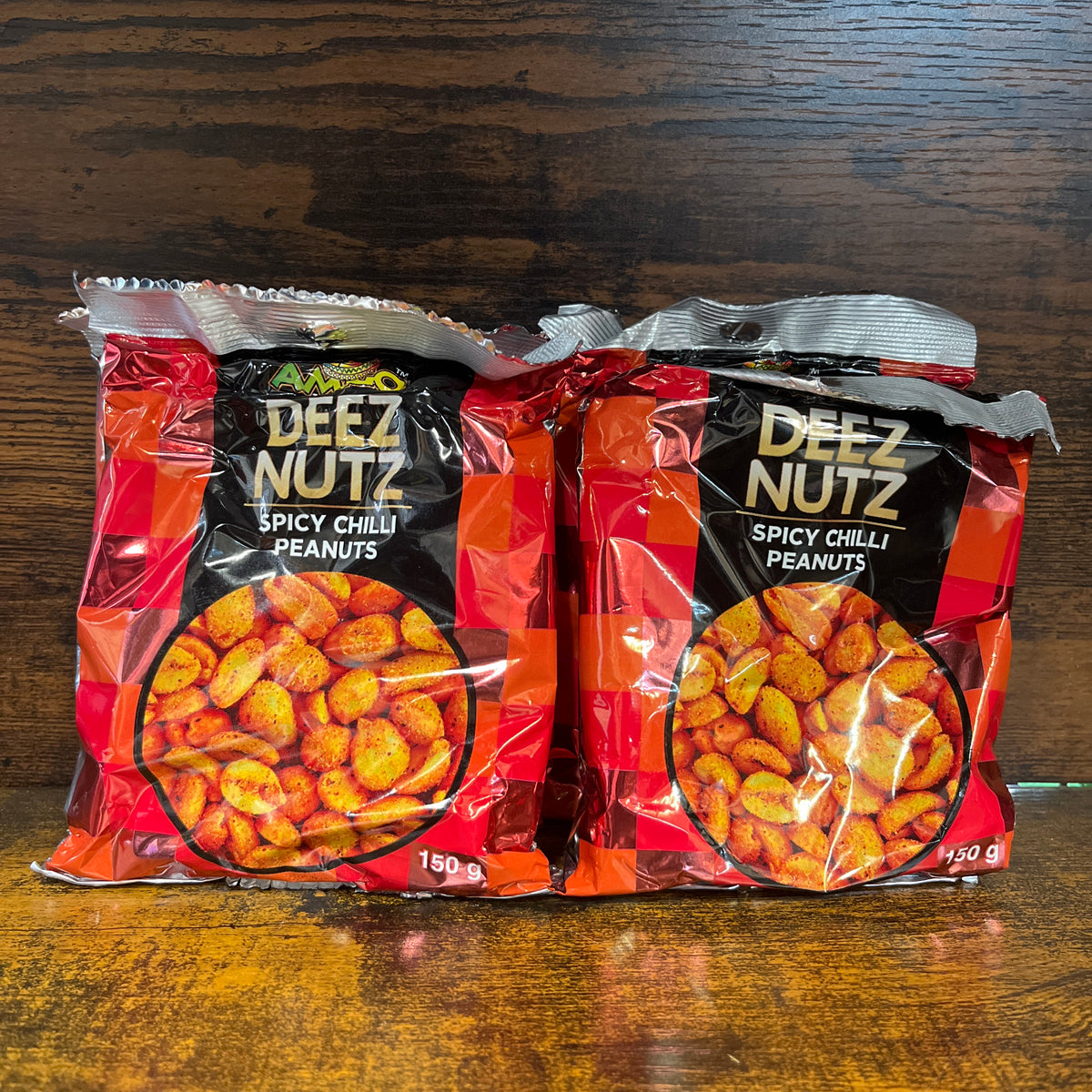 Amigo - Deez Nuts Spicy Chilli Flavour Peanuts 150g Bags – Africas Finest