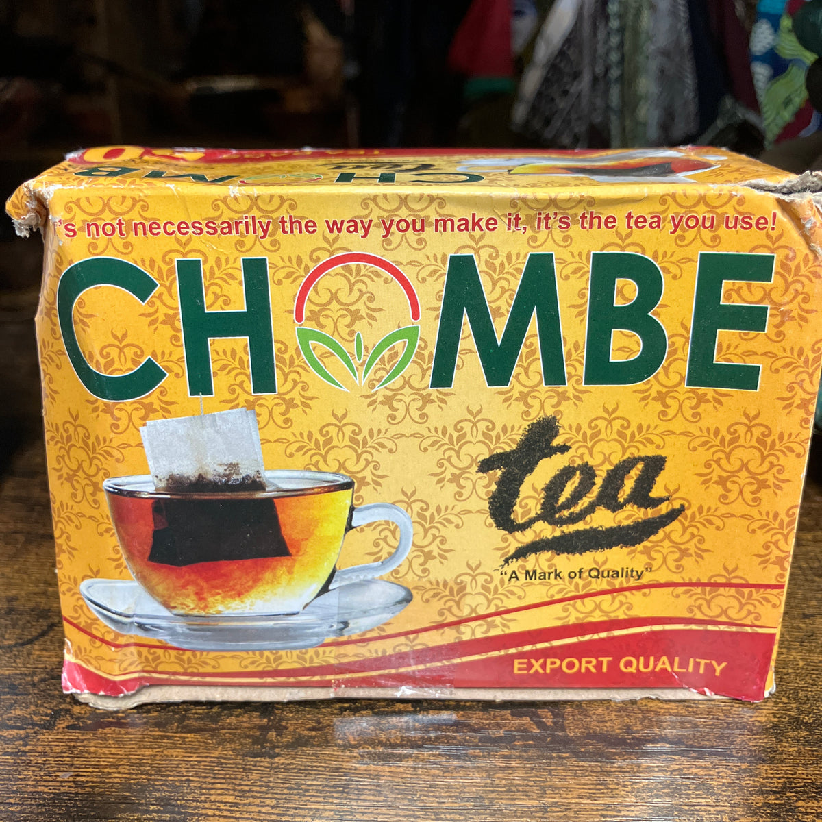 Chombe Tea (50 Tea Bags) 100g Box – Africas Finest