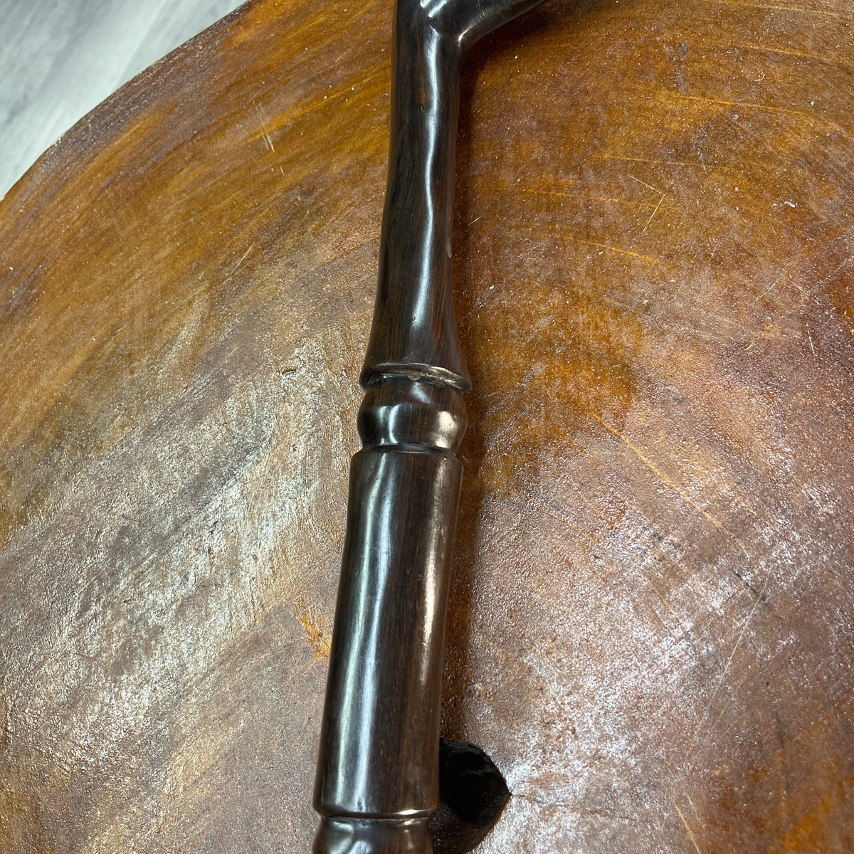 Short Handle Walking Stick Ebony Malawi – Africas Finest